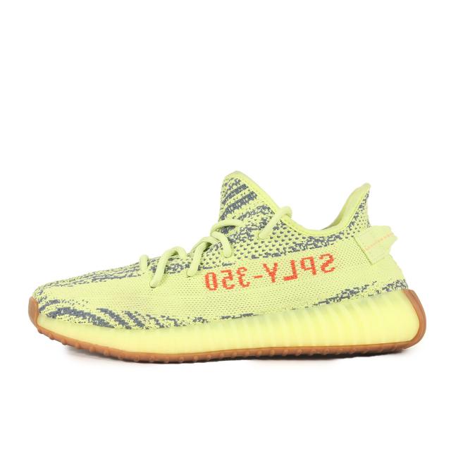 adidas アディダス サイズ:26.0cm / YEEZY BOOST 350 V2 SEMI FROZEN YELLOW (B37572) イージーブースト / セミフローズンイエロー US8 / ローカット スニーカー シューズ 靴 コラボ【メンズ】【中古】【美品】【K4469】