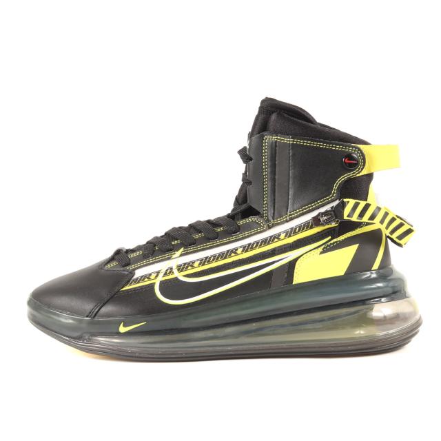 NIKE ナイキ サイズ:26.5cm / AIR MAX 720 SATURN ALL-STAR (BV7786-001) エアマックス / ブラック 黒 / US8.5 / ハイカット スニーカー シューズ 靴【メンズ】【中古】【美品】【K4473】