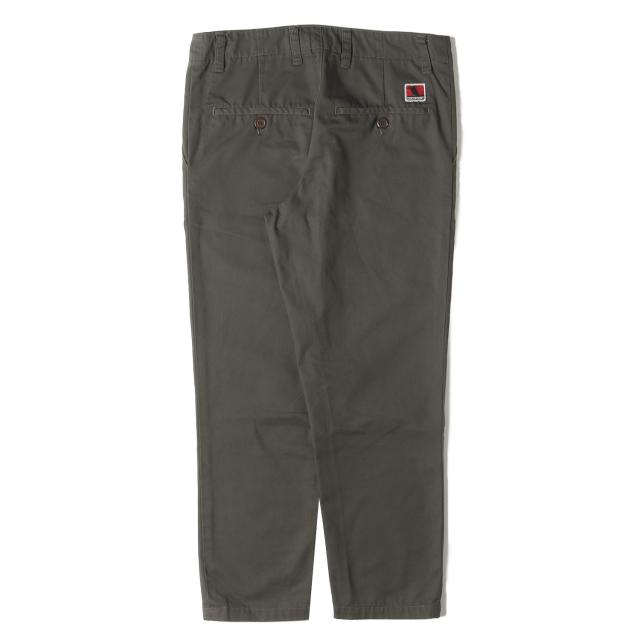 DESCENDANT ディセンダント パンツ サイズ:2 / T/Cツイル テーパード チノパンツ / チャコール / ボトムス ズボン【メンズ】【中古】【K4479】