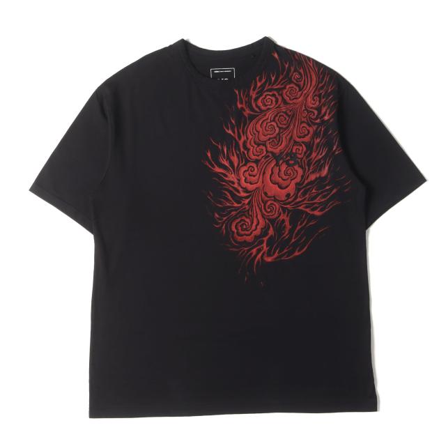 Y-3 ワイスリー Tシャツ サイズ:M / 24SS 日本サッカー協会 グラフィック ロゴ Tシャツ (JFA CW SS TEE IW7382) / ブラック 黒 / トップス カットソー 半袖【メンズ】【中古】【新品同様】【K4478】