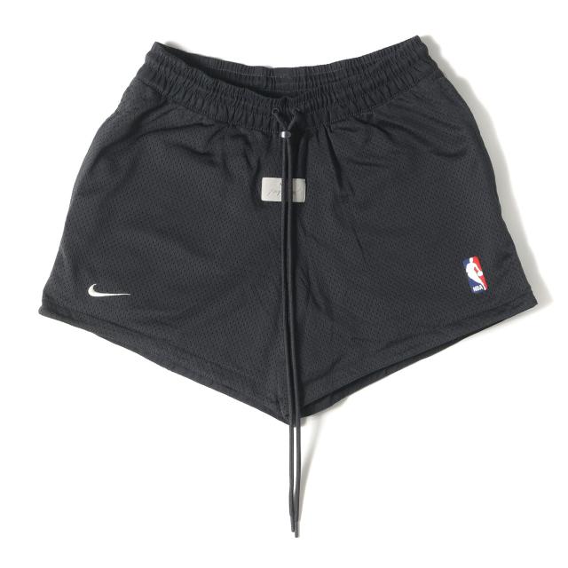 FEAR OF GOD フィアオブゴッド パンツ サイズ:S / 20AW NIKE NBA メッシュ バスケショーツ (NRG W BASKETBALLS SHORT) / ブラック 黒 / ボトムス ショートパンツ ズボン / コラボ【メンズ】【中古】【美品】【K4480】
