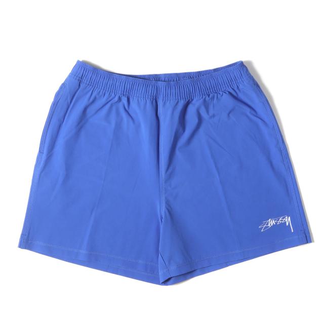 STUSSY ステューシー パンツ サイズ:L / 24SS NIKE ストレッチ ウォーターショーツ (NRG Water Short) / ブルー / ボトムス ショートパンツ ズボン【メンズ】【K4480】