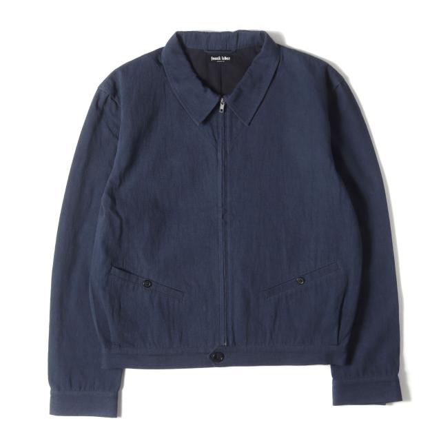 FRANK LEDER フランクリーダー ジャケット サイズ:M / ジップアップ  ワーク ジャケット (COTTON SPADE JACKET 0612009) / ARCHIV / インディゴ / アウター ブルゾン 上着【メンズ】【中古】【新品同様】【K4486】