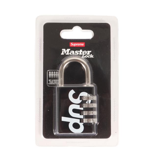 Supreme シュプリーム Master Lock パドロック / 南京錠 (Numeric Combination Lock) / ブラック 黒 / ブランド ファッション アイテム 小物 雑貨 / コラボ 別注【メンズ】【K4488】