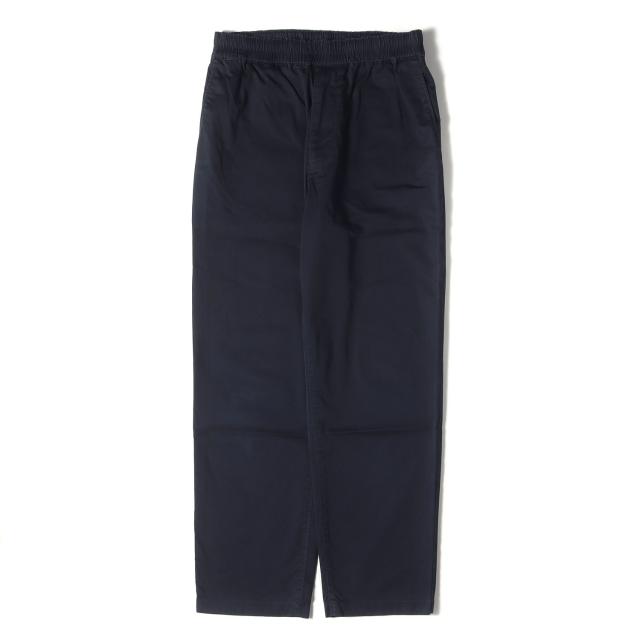 ACNE STUDIOS アクネ ストゥディオズ パンツ サイズ:44 / ストレッチ コットン イージー パンツ (AVLIN 20C176) / ネイビー 紺 / ボトムス ズボン【メンズ】【中古】【K4489】