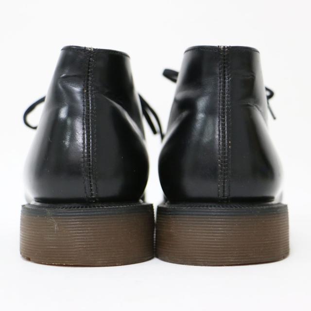 Dr.Martens ドクターマーチン × Loake 別注 ブーツ ブラック 黒 サイズ:UK4 1/2 23.5cm / レザー レースアップ ブーツ / ローカット / コラボ / 靴 シューズ / イギリス製【レディース】【中古】【K4489】