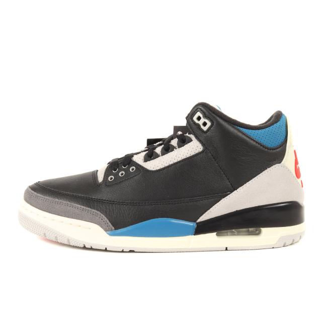 NIKE ナイキ サイズ:27.5cm / AIR JORDAN 3 RETRO OG RARE AIR(IB8967-004) / エアジョーダン3 レトロ レアエア / ブラック チリレッド / US9.5 / スニーカー バッシュ バスケ シューズ 靴【メンズ】【K4493】