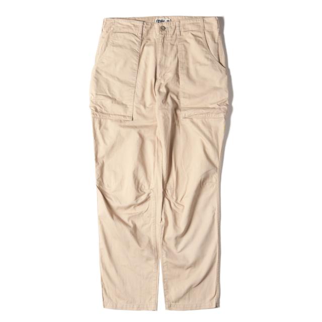 GOOD ENOUGH グッドイナフ パンツ サイズ:M / 00s ヒップポケット付き ベイカー ピケ パンツ / ベージュ / 00年代 アーカイブ / ボトムス ズボン【メンズ】【中古】【K4495】