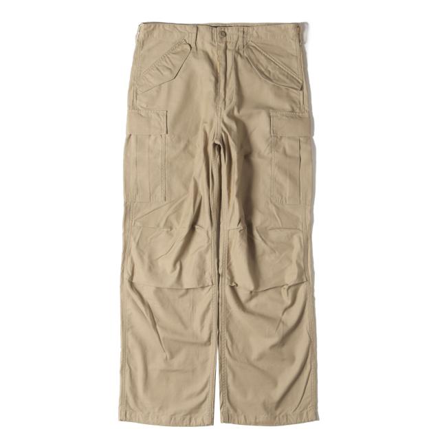 AVIREX アヴィレックス パンツ サイズ:L / BDU ミリタリー カーゴパンツ / カーキベージュ / ボトムス ズボン【メンズ】【中古】【K4499】