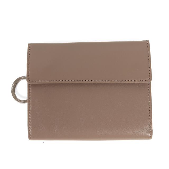 SOPHNET ソフネット 財布 / 24AW カーフレザー 3つ折りウォレット (LEATHER WALLET) / ベージュ / ブランド ファッション アイテム 小物【メンズ】【K4501】
