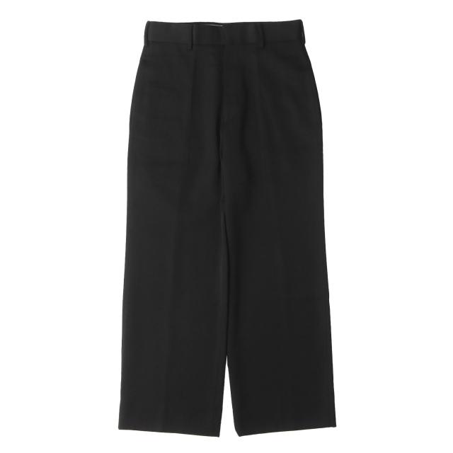 UNITED ARROWS ユナイテッドアローズ パンツ サイズ:S / カルゼ織り ウール フレア スラックス パンツ (KARSEY FLARE PANTS) / H BEAUTY＆YOUTH / ブラック 黒 / ボトムス ズボン【メンズ】【中古】【K4501】