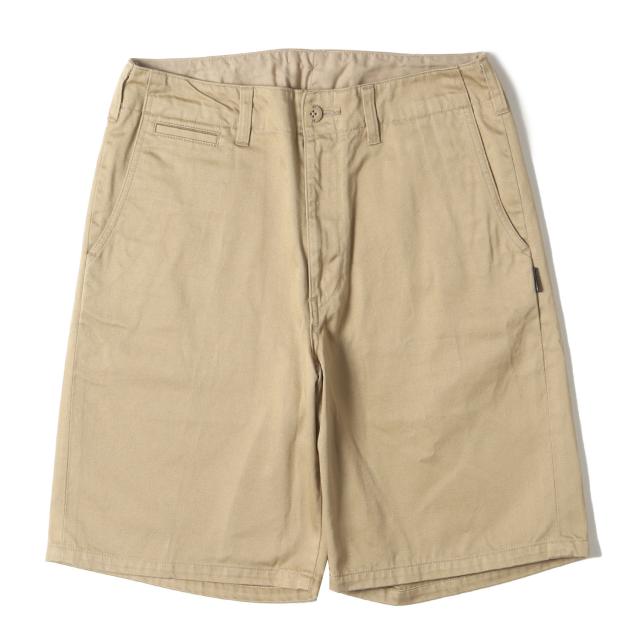 NEIGHBORHOOD ネイバーフッド パンツ サイズ:S / 24SS コットンツイル ワークショーツ (CLASSIC CHINO SHORT) / ベージュ / ボトムス ショートパンツ【メンズ】【中古】【美品】【K4501】