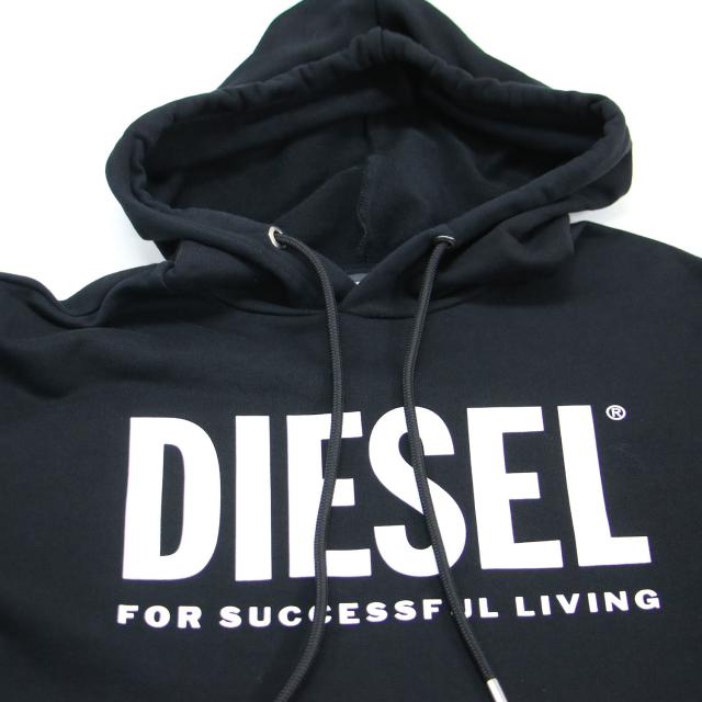 DIESEL ディーゼル ワンピース ブラック 黒 サイズ:XXS / ロゴ