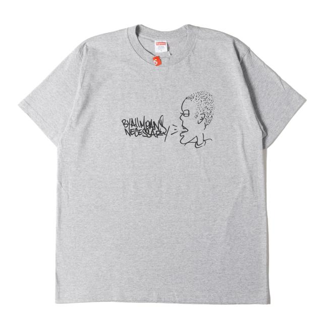 Supreme シュプリーム Tシャツ サイズ:XL / Boogie Down Productions KRS ONE アルバムアート クルーネック Tシャツ (All Means Tee) / ヘザーグレー / トップス カットソー 半袖【メンズ】【K4509】