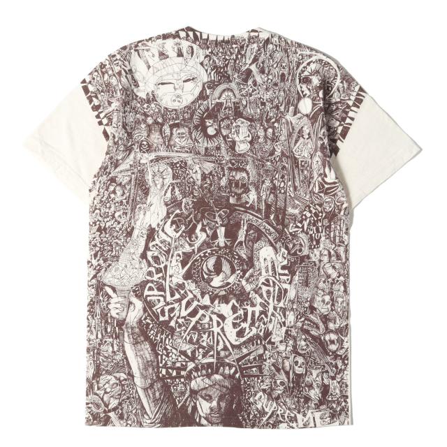 Supreme シュプリーム Tシャツ サイズ:S / 24AW イラストグラフィック クルーネック Tシャツ (Willow Tee) / ナチュラル / トップス カットソー 半袖【メンズ】【中古】【美品】【K4512】