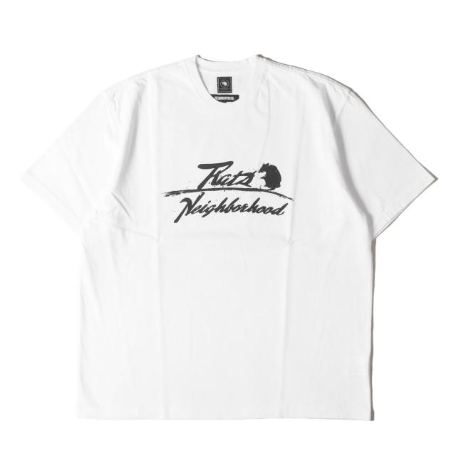 RATS ラッツ Tシャツ サイズ:XL / 25SS 20周年記念 初売限定 NEIGHBORHOOD クルーネック Tシャツ (20th TEE) / ホワイト 白 / トップス カットソー 半袖【メンズ】【K4513】