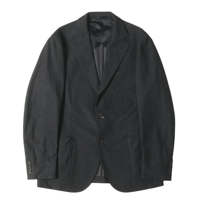 MASTER BUNNY EDITION マスターバニーエディション ジャケット サイズ:5 / ストレッチ ポリ ジャージー 2B テーラード ジャケット / MADE IN JAPAN / ダークグレー / 日本製 / アウター ブレザー 上着【メンズ】【中古】【美品】【K4514】