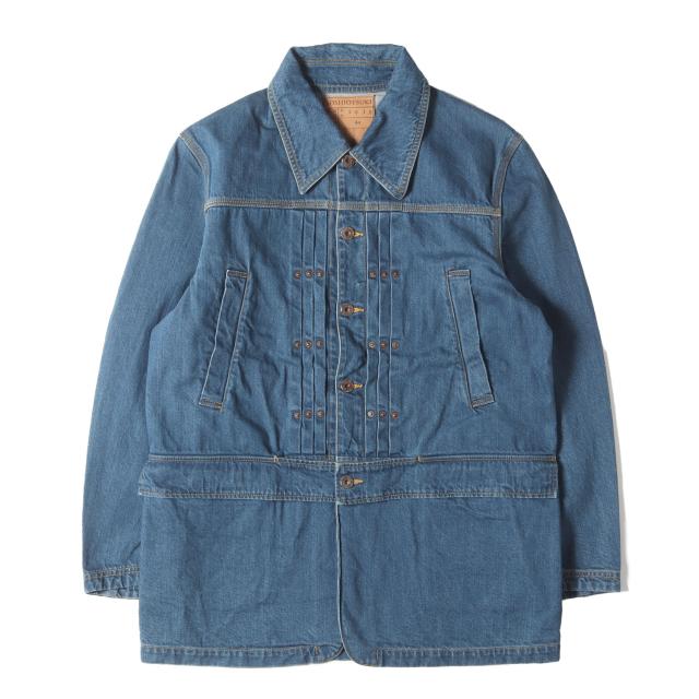 SOSHIOTSUKI ソウシオオツキ ジャケット サイズ:44 / 23SS デニム カバーオール ジャケット (The BDH Denim Cover All S23SS35DNM) / インディゴ / アウター ブルゾン 上着 / 日本製【メンズ】【中古】【K4514】