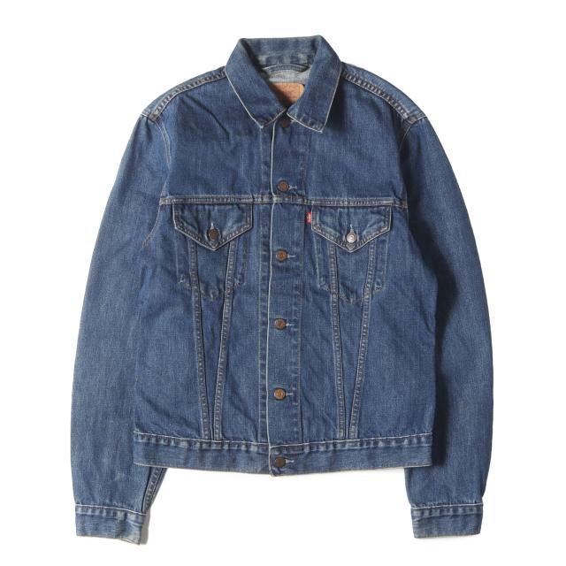 Levis リーバイス ジャケット サイズ:L / 90s - 00s EURO デニム トラッカー ジャケット (70500 04) / インディゴ / アウター Gジャン ブルゾン 上着【メンズ】【中古】【K4514】