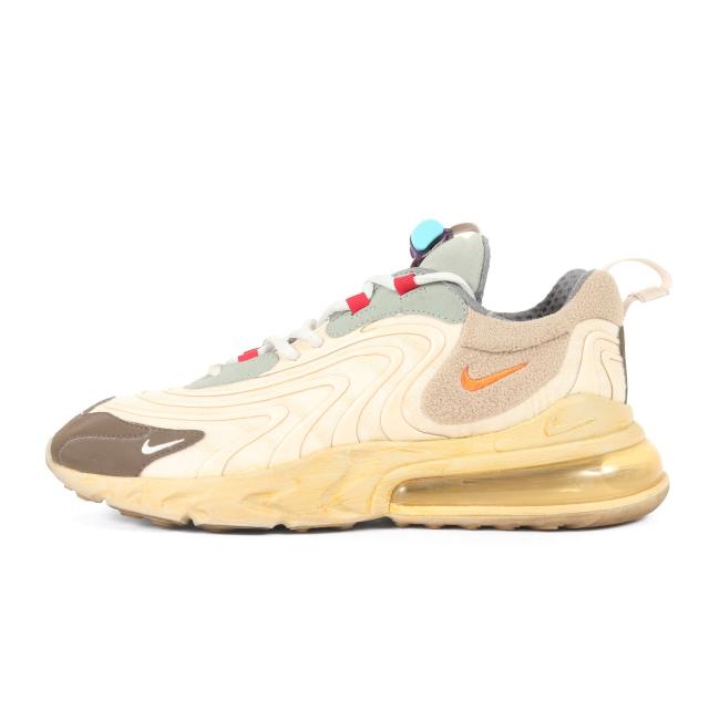 NIKE ナイキ TRAVIS SCOTT マルチカラー / ミュートブロンズ サイズ:US9.5(27.5cm) | AIR MAX 270 CACTUS TRAILS  (CT2864-200) | トラヴィス・スコット エアマックス 270 | 2019年 | ローカット スニーカー シューズ 靴 | コラボ 別注【メンズ】【中古】【K4524】