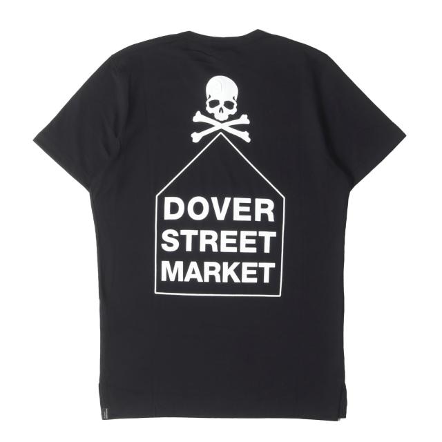 mastermind JAPAN マスターマインドジャパン Tシャツ サイズ:S / Dover Street Market クロススカル ロゴ プリント バインダーネック Tシャツ (DMA2-TS07-316 FOR DSM) / ブラック 黒 / トップス カットソー 半袖 / 日本製【メンズ】【K4519】