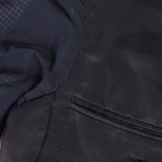 MACKINTOSH マッキントッシュ ジャケット サイズ:92-78-170 / ギンガムチェック スーパー120S ウール 2B テーラード ジャケット (G1D31-305) / MADE IN JAPAN / ブルー系 / アウター ブレザー 上着【メンズ】【中古】【K4522】