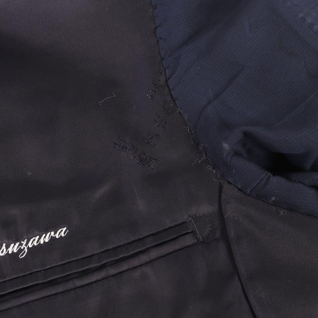 MACKINTOSH マッキントッシュ ジャケット サイズ:92-78-170 / ギンガムチェック スーパー120S ウール 2B テーラード ジャケット (G1D31-305) / MADE IN JAPAN / ブルー系 / アウター ブレザー 上着【メンズ】【中古】【K4522】