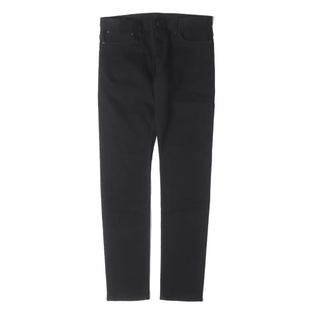 MINEDENIM マインデニム パンツ サイズ:12 / スーパースリム ストレッチ デニム スキニー パンツ (S.Slim STR OWS FPK107N-99) / ボタンフライ / ブラック 黒 / ボトムス ジーンズ ジーパン / 日本製【メンズ】【K4522】