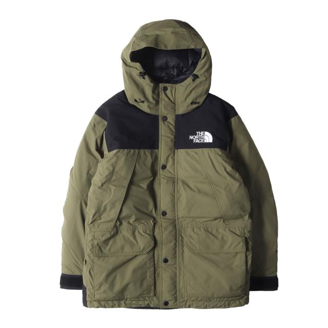 THE NORTH FACE ノースフェイス ジャケット サイズ:M 直営店限定 GORE-TEX マウンテンダウン ジャケット(Mountain Down Parka) バーントオリーブ(BG) アウター ブルゾン 上着【メンズ】【中古】【K4264】