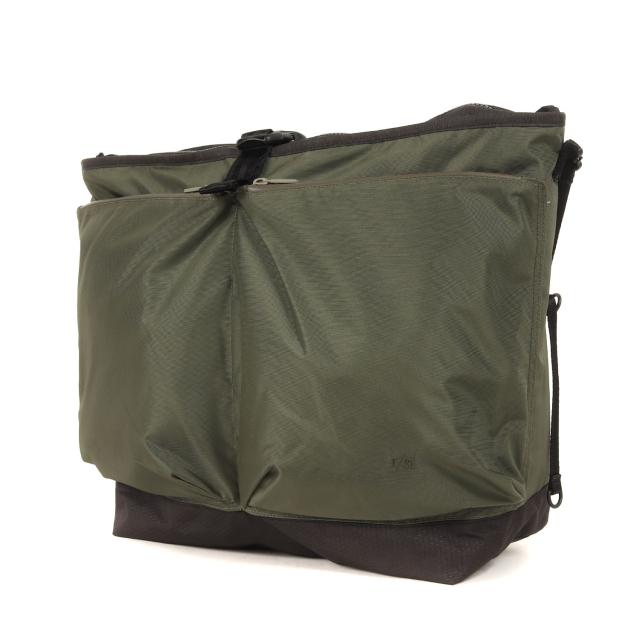 F/CE エフシーイー バッグ / ライトウェイト クーリエ ショルダーバッグ (LIGHTWEIGHT COURIER SHOULDER BAG) / セージオリーブ / ブランド カバン【メンズ】【中古】【美品】【K4523】