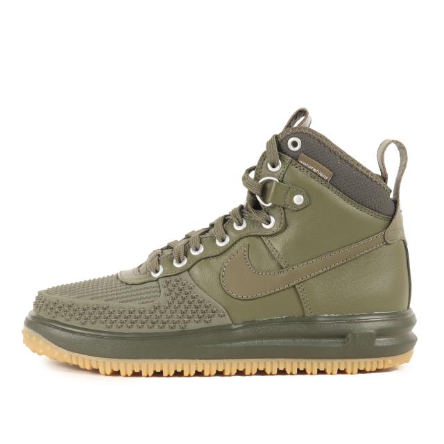 NIKE ナイキ サイズ:US8(26.0cm) | LUNAR FORCE 1 DUCKBOOT (805899-201) | ルナフォース1 ダックブーツ | ミディアムオリーブ | ハイカット スニーカー シューズ 靴【メンズ】【K4526】