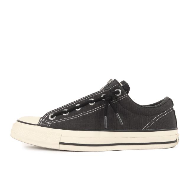 NONNATIVE ノンネイティブ サイズ:US8(26.5cm) | 24SS CONVERSE ALL STAR OX / NN (1SD964) | コンバース コラボ オールスター | ブラック 黒 | ローカット スニーカー シューズ 靴 | コラボ 別注【メンズ】【中古】【K4538】