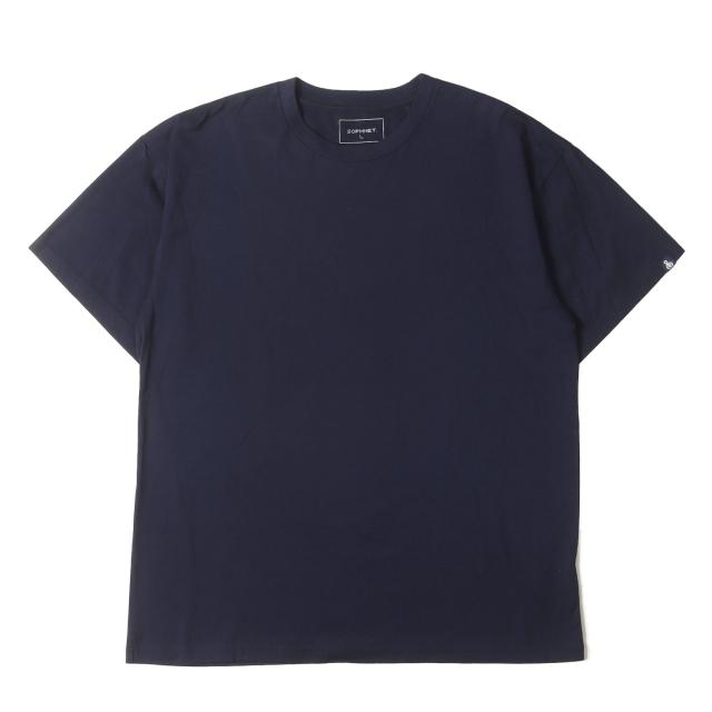 SOPHNET ソフネット Tシャツ ネイビー 紺 サイズ:L | 24SS プレーン クルーネック Tシャツ (ESSENTIAL S/S TEE) | トップス カットソー 半袖【メンズ】【中古】【K4538】
