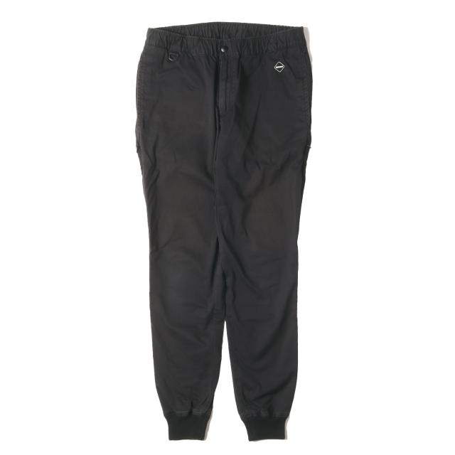 F.C.Real Bristol エフシーレアルブリストル パンツ サイズ:S | ベンチレーション ストレッチ イージーパンツ (VENTILATION RIB PANTS) | ブラック 黒 | ボトムス ズボン【メンズ】【中古】【K4528】