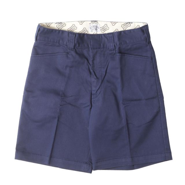STANDARD CALIFORNIA スタンダードカリフォルニア パンツ サイズ:W32 | T/C ツイル ワーク ショートパンツ (SD Coolmax Stretch Twill Work Shorts) | ネイビー 紺 | ボトムス ショーツ【メンズ】【中古】【美品】【K4528】