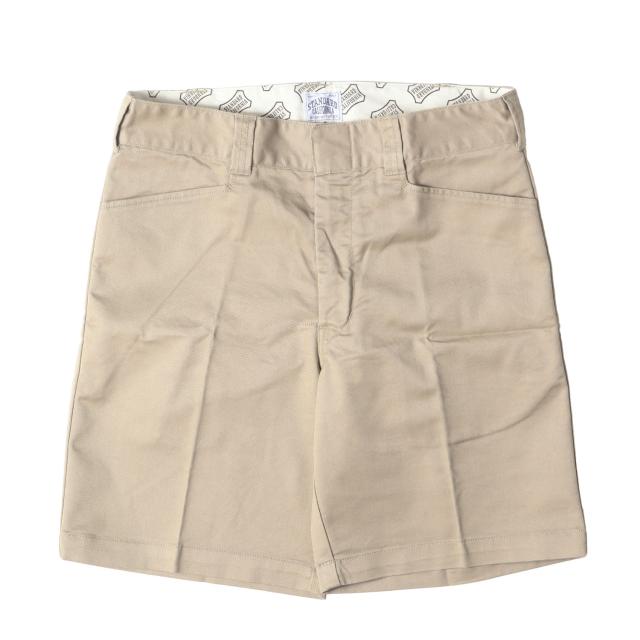 STANDARD CALIFORNIA スタンダードカリフォルニア パンツ サイズ:W32 | T/C ツイル ワーク ショートパンツ (SD Coolmax Stretch Twill Work Shorts) | ベージュ | ボトムス ショーツ【メンズ】【中古】【美品】【K4528】