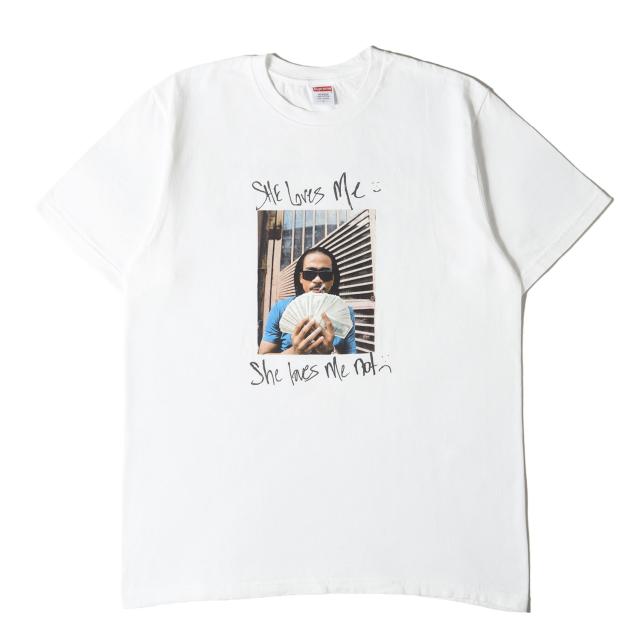 Supreme シュプリーム Tシャツ ホワイト 白 サイズ:L | 25SS マックス B フォト クルーネック Tシャツ (Max B Tee) | トップス カットソー 半袖【メンズ】【中古】【美品】【K4530】