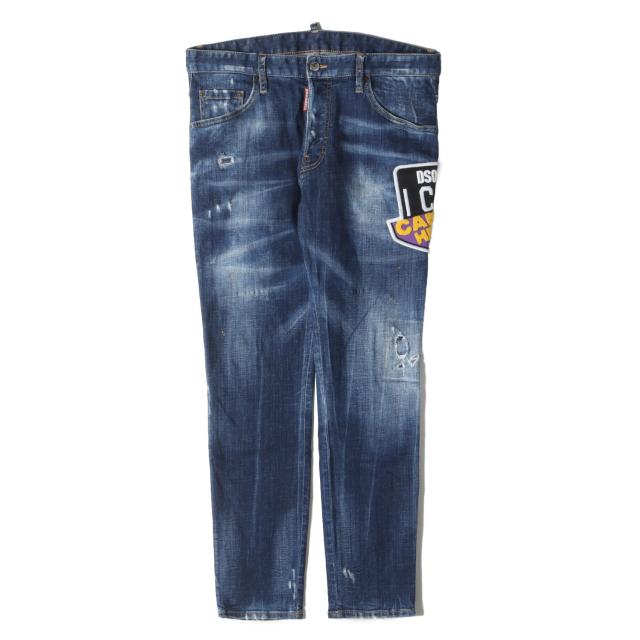 DSQUARED2 ディースクエアード パンツ インディゴ サイズ:50 | 21SS