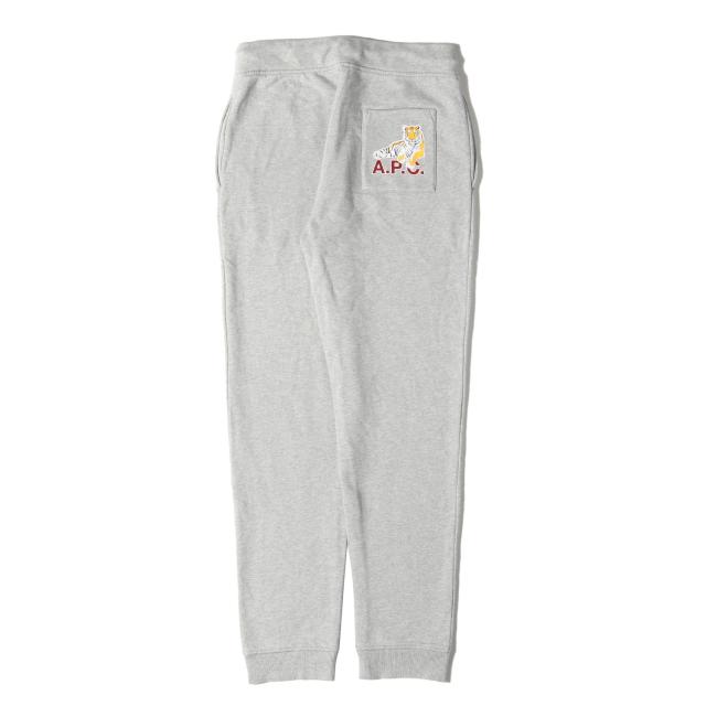 A.P.C. アーペーセー パンツ グレー サイズ:XXS | タイガーロゴ スウェットパンツ | ボトムス ズボン【メンズ】【中古】【美品】【K4531】