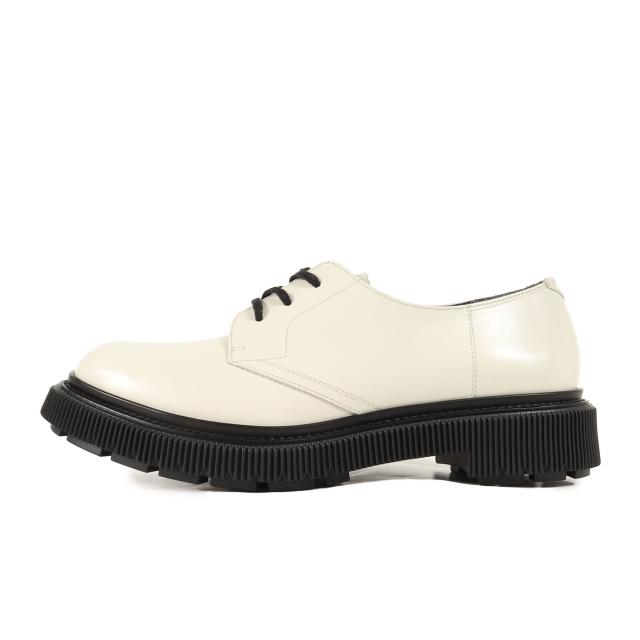 ADIEU アデュー サイズ:42(27.0cm) 24SS カウレザー ダービー クリーパー シューズ (TYPE 132) アイボリークリーム 靴 ブーツ【メンズ】【中古】【美品】【K4265】