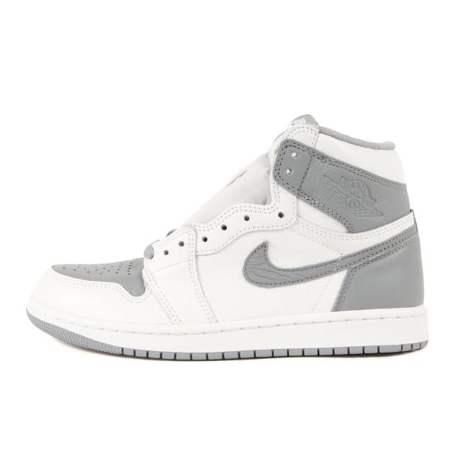 NIKE ナイキ サイズ:25.0cm AIR JORDAN 1 RETRO HIGH OG STEALTH (555088-037) エアジョーダン1 レトロ ハイ ステルス ホワイト US7 ハイカット スニーカー シューズ 靴【メンズ】【K4275】