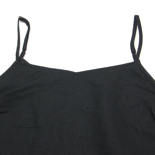 23区 ニジュウサンク キャミソール ブラック 黒 サイズ:32(XS) | 24春