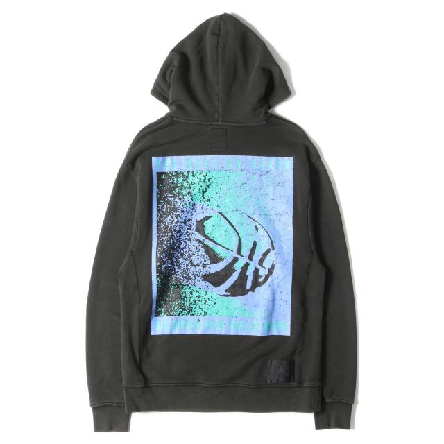 NIKE ナイキ パーカー ブラック 黒 サイズ:M | UNION JORDAN フェード加工 ジャンプマン スウェットパーカー (J UN 2.0 PO HOODY) | トップス フーディー プルオーバー | コラボ【メンズ】【中古】【K4534】
