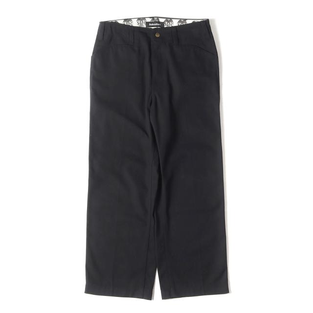 Subculture サブカルチャー パンツ サイズ:1 24SS T/Cツイル フリスコ ワークパンツ (FRISKO PANTS TYPE-B) ネイビー 紺 ボトムス ズボン【メンズ】【中古】【美品】【K4282】