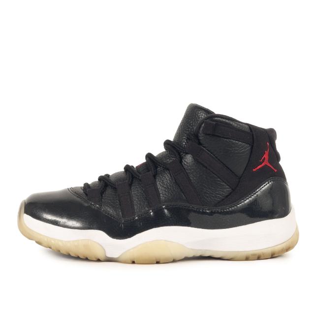 NIKE ナイキ サイズ:US8.5(26.5cm) | AIR JORDAN 11 RETRO 72-10 (378037-002) | エア ジョーダン 11 レトロ | ブラック ジムレッド | ハイカット スニーカー シューズ 靴【メンズ】【中古】【K4536】