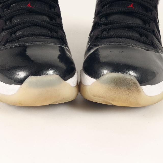 NIKE ナイキ サイズ:US8.5(26.5cm) | AIR JORDAN 11 RETRO 72-10 (378037-002) | エア ジョーダン 11 レトロ | ブラック ジムレッド | ハイカット スニーカー シューズ 靴【メンズ】【中古】【K4536】