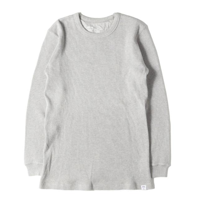 STUSSY ステューシー Tシャツ オートミール サイズ:L | サーマル ロングスリーブ Tシャツ | トップス カットソー 長袖【メンズ】【中古】【新品同様】【K4540】