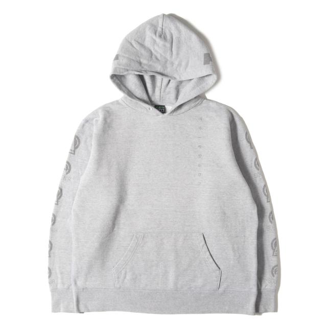 TAR / TOKYO AIR RUNNERS トウキョウ・エアランナーズ パーカー グレー サイズ:L | グラフィックプリント スウェットパーカー | トップス フーディー【メンズ】【中古】【K4543】