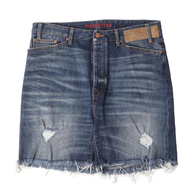 Palm Angels パーム エンジェルス パンツ インディゴ サイズ:33 | 22SS クラッシュ加工 カットオフ ストレッチ デニムショーツ | イタリア製 | ボトムス ショートパンツ【メンズ】【中古】【美品】【K4544】