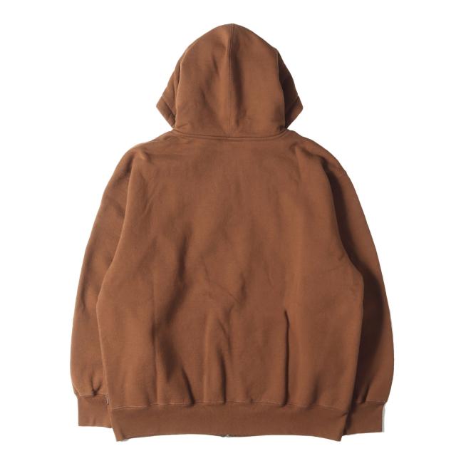 Supreme シュプリーム パーカー ブラウン サイズ:XL | 22AW スモールボックスロゴ ジップ スウェットパーカー (Small Box Drawcord Zip Up Hooded Sweatshirt) | トップス フーディー【メンズ】【中古】【美品】【K4545】 Supreme シュプリーム パーカー ブラウン サイズ:XL | 22AW スモール